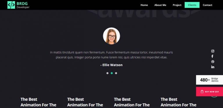 Personal portfolio website features one should consider