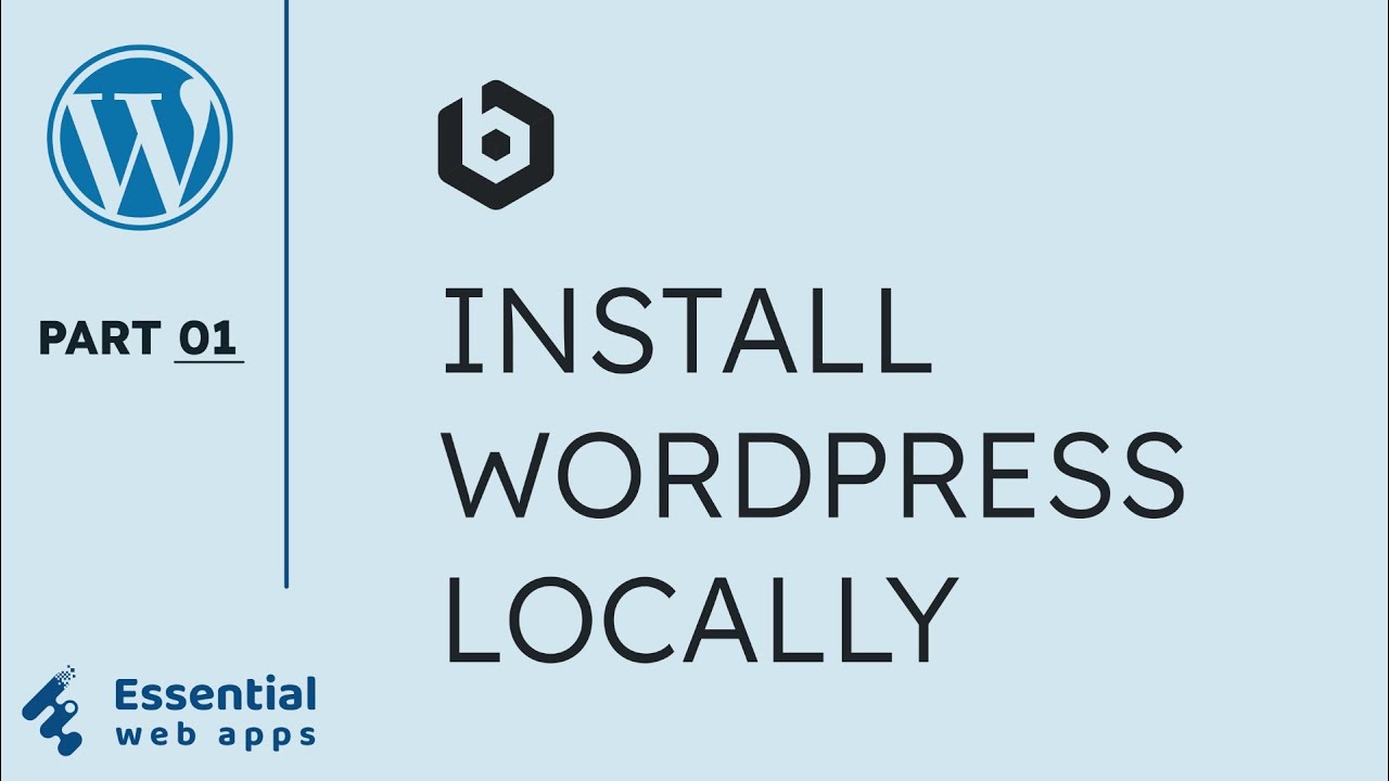  How To Install WordPress Locally On Your PC Essential Web Apps
