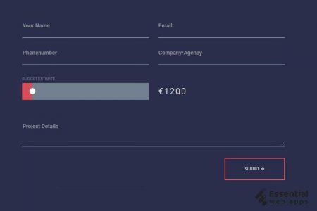 10+ HTML & CSS contact form (latest collection) - Essential Web Apps