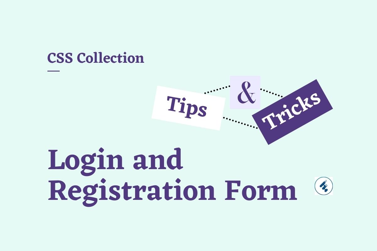 10+ CSS login and registration form (latest collection)