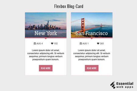 10+ CSS blog cards (latest collections) - Essential Web Apps