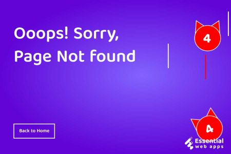 10+ CSS 404 pages (latest collection) - Essential Web Apps