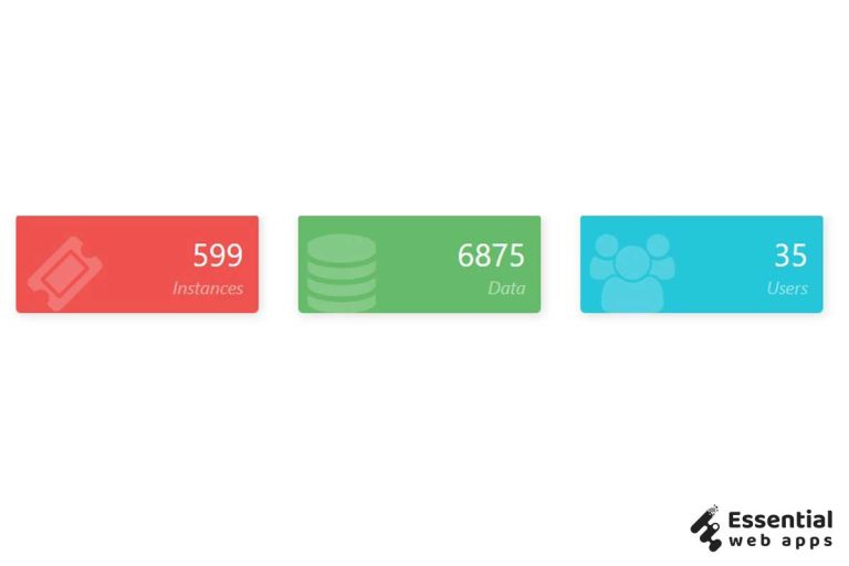 10+ Bootstrap counters (latest collection) - Essential Web Apps
