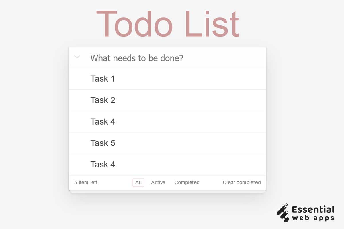 10 JavaScript To Do List latest Collection Essential Web Apps