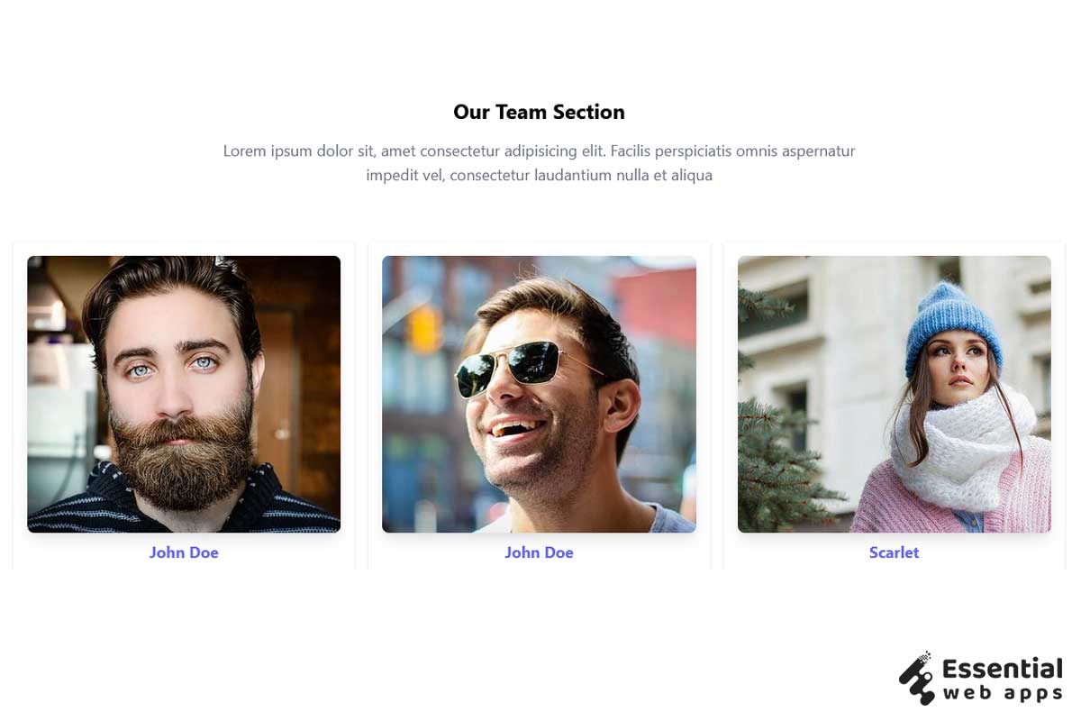 10+ Tailwind CSS Team (latest collection) - Essential Web Apps 10+ Tailwind CSS Team (latest collection) - Essential Web Apps