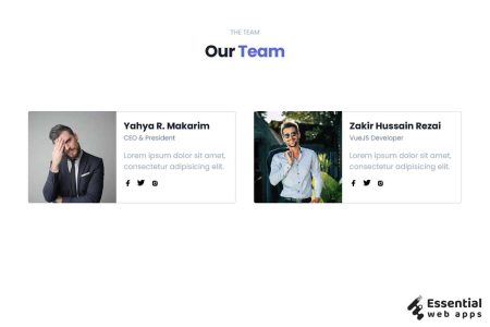 10+ Tailwind CSS Team (latest collection) - Essential Web Apps