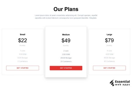 10+ Tailwind CSS Pricing Table (latest collection)