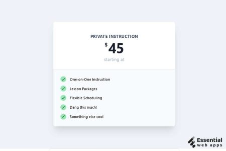 10+ Tailwind CSS Pricing Table (latest collection)